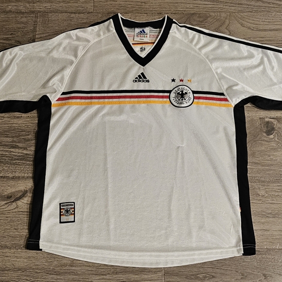 adidas | Shirts | Vintage 998 Germany National Team World Cup Soccer ...